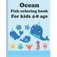 Ocean fish colouring book for kids 4-8 age : Super Fun Coloring Books ...