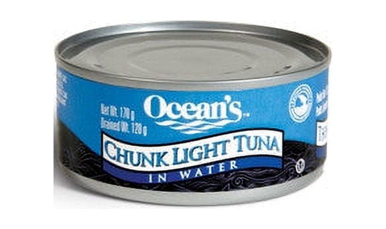 Ocean's Chunk Light Tuna in Water, 170g/6oz., {Imported from Canada ...