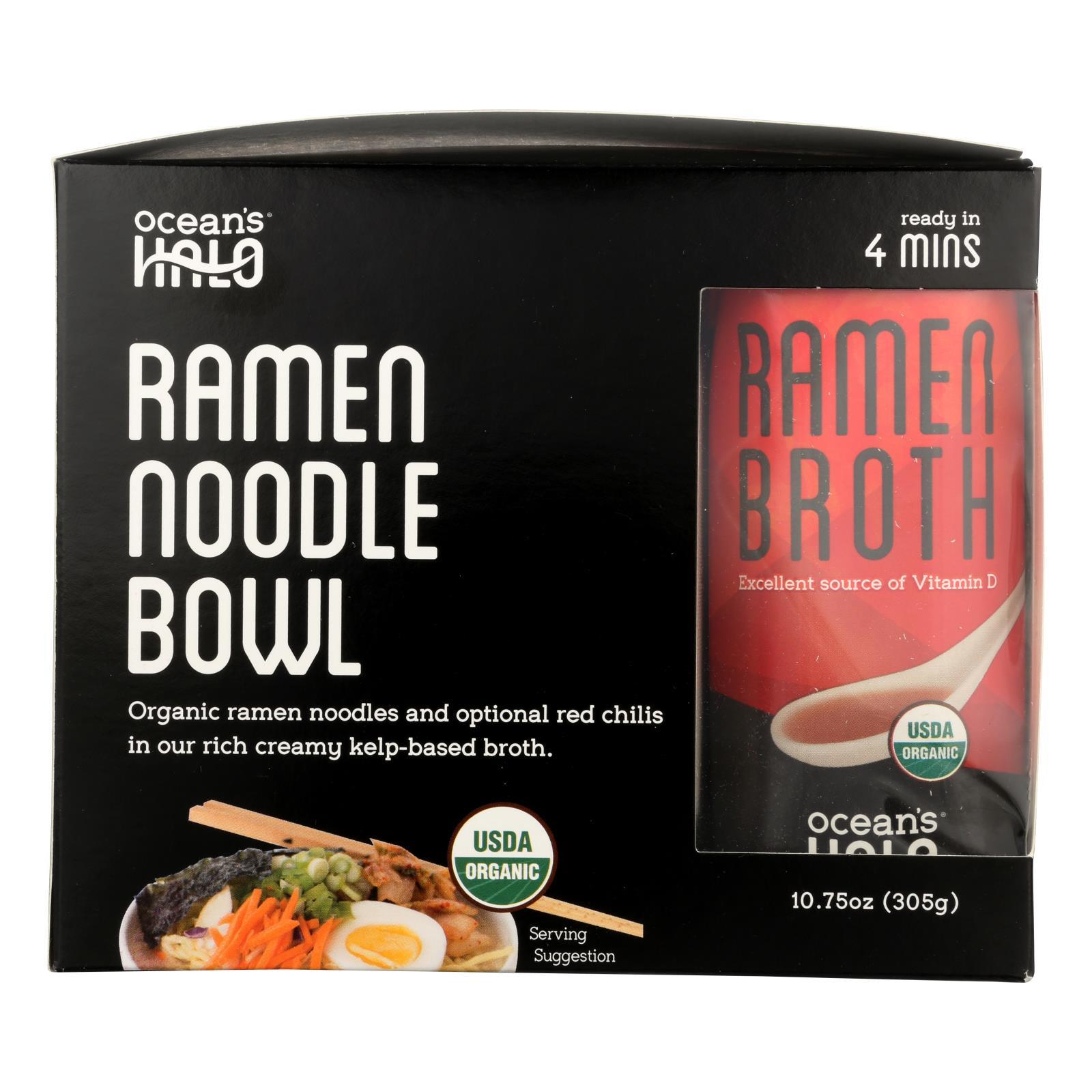Ocean's Halo - Noodle Bowl Ramen - Case of 6 - 10.75 OZ - Walmart.com