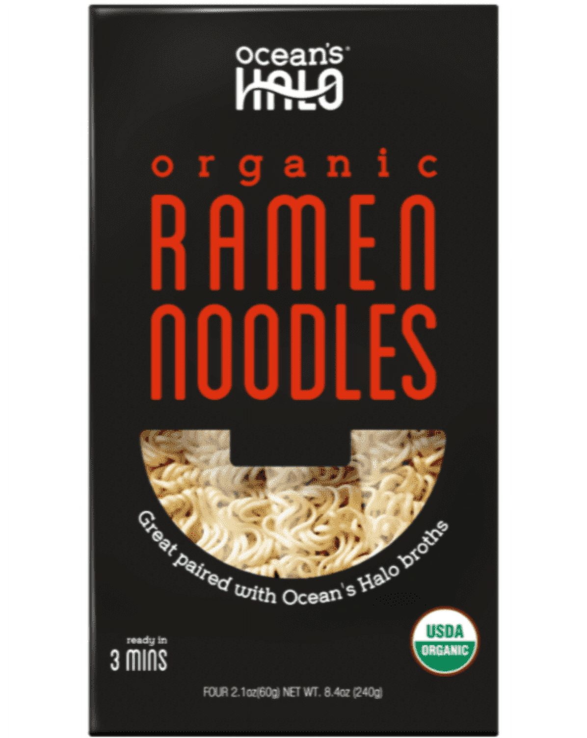 Ocean's Halo Organic Ramen Noodle 8.4 oz Pack of 2 - Walmart.com