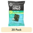 (20 pack) Ocean's Halo, Organic Trayless Seaweed Snack, Sea Salt, Vegan ...