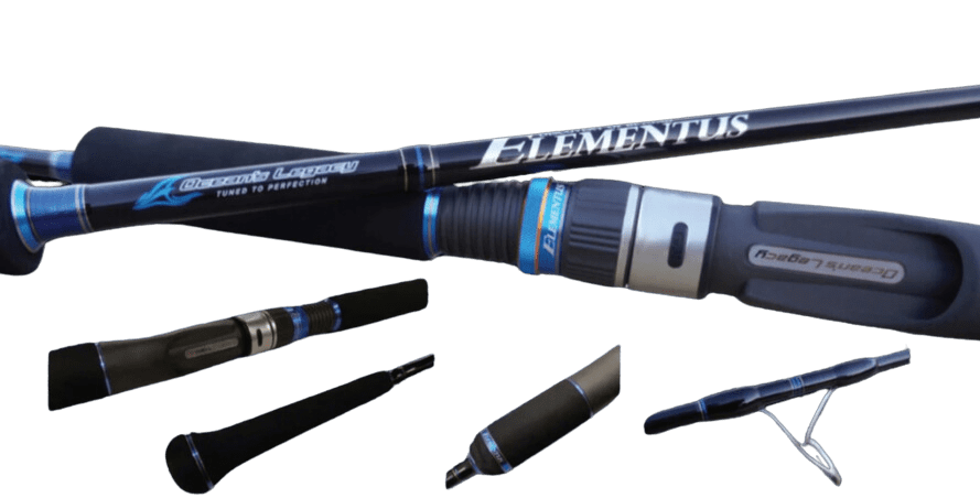 Ocean's Legacy Elementus - Deep Jigging - ELDS- B611H++ OH 6'1" PE 6 ...