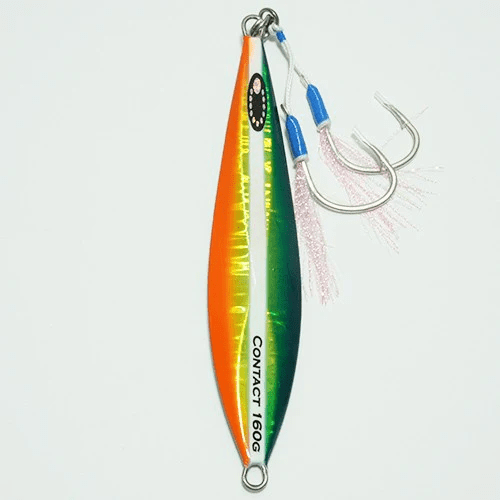 Ocean's Legacy Hybrid Contact Jig 160G Colour #1 Rigged, Green ...