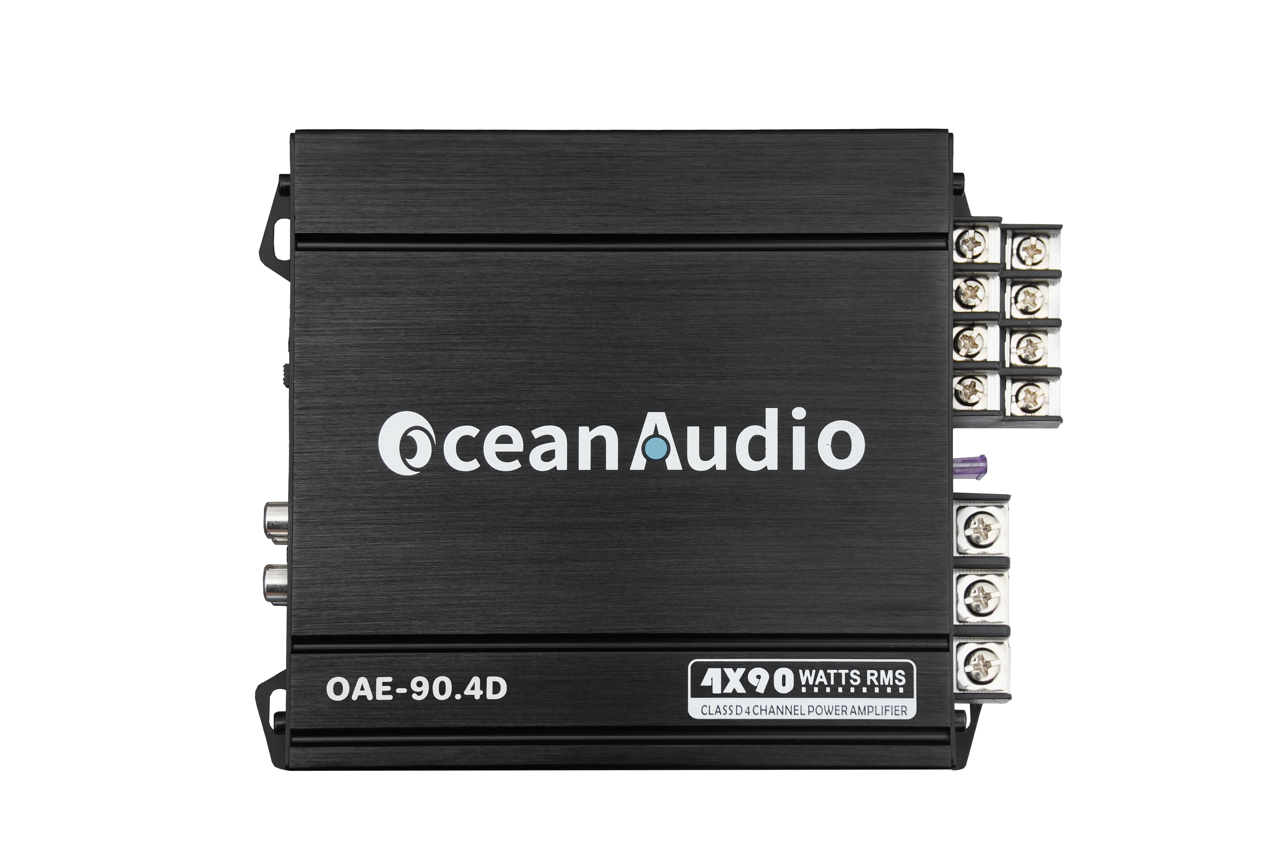 OceanAudio OAE-90.4D Compact Full-Range Class D 4 Channel Car Amplifier ...