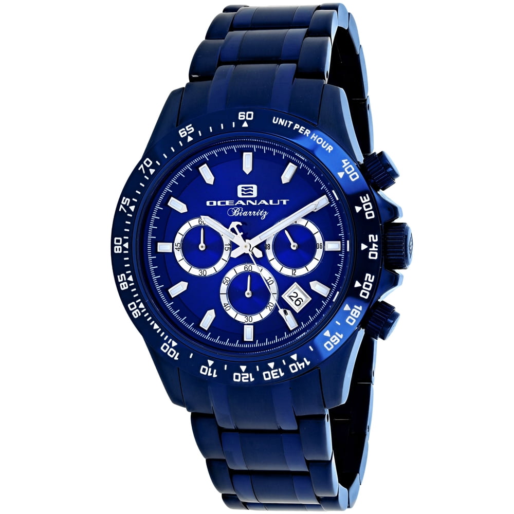 Oceanaut Men's Biarritz Blue Dial Watch - OC6117 - Walmart.com