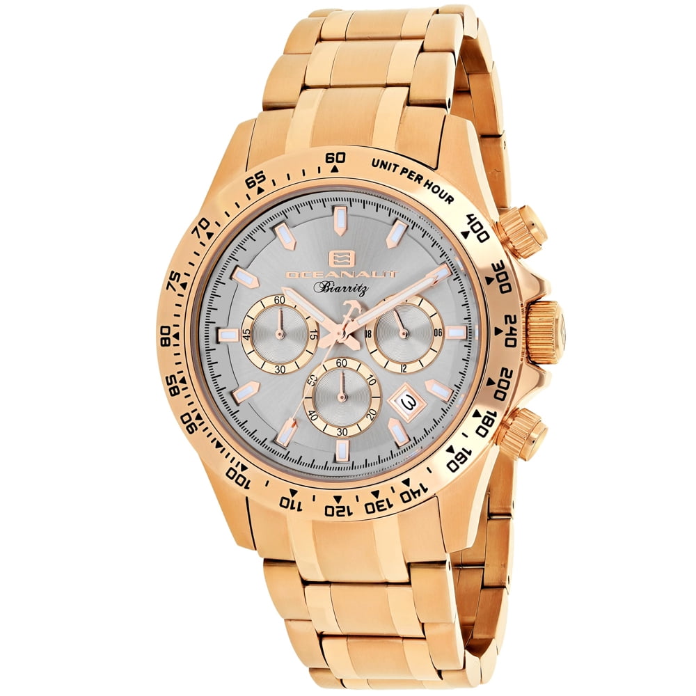 Oceanaut Men's Biarritz Silver Dial Watch - OC6118 - Walmart.com