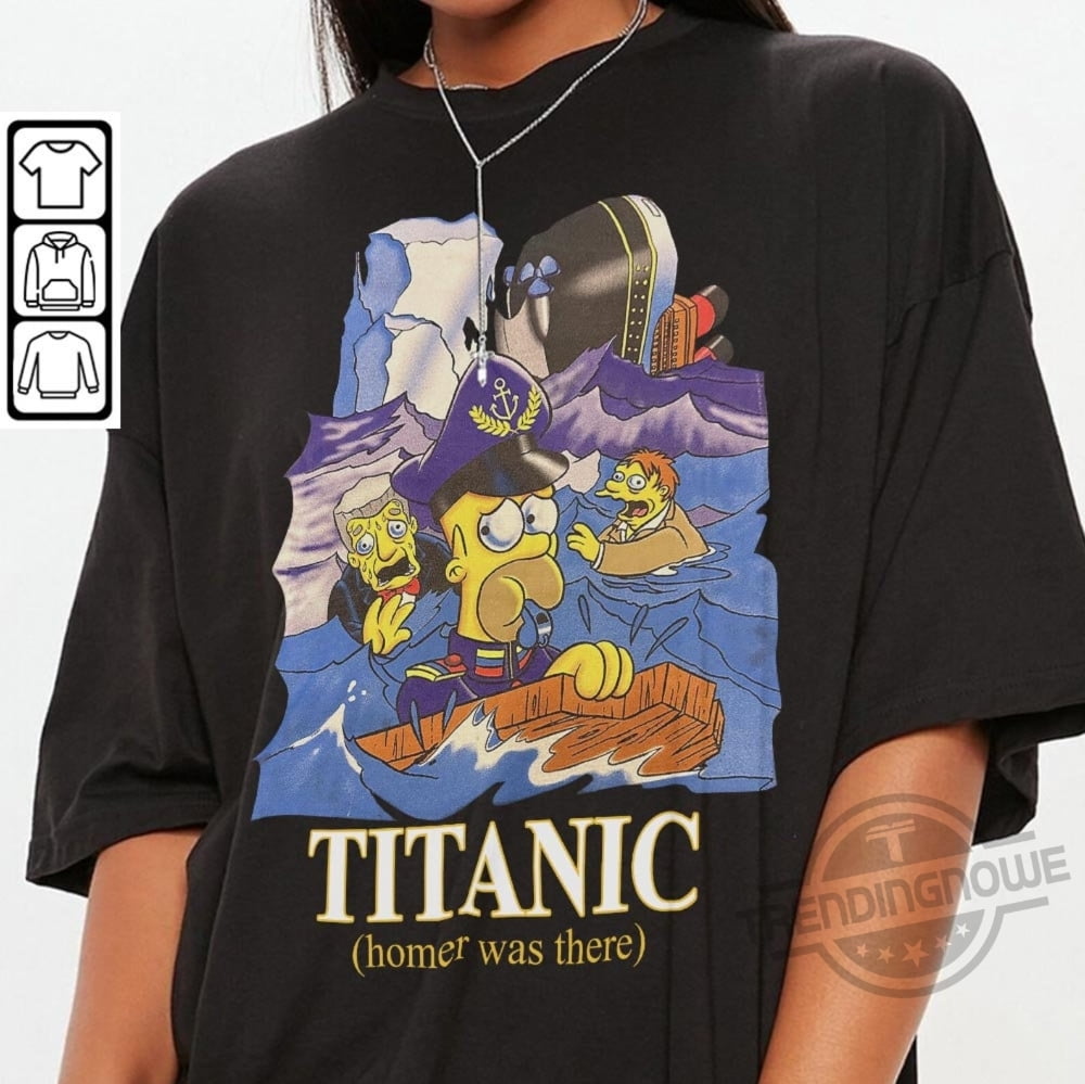 Oceangate Submarine Shirt 1998 The Simpsons Titanic Oceangate Shirt ...