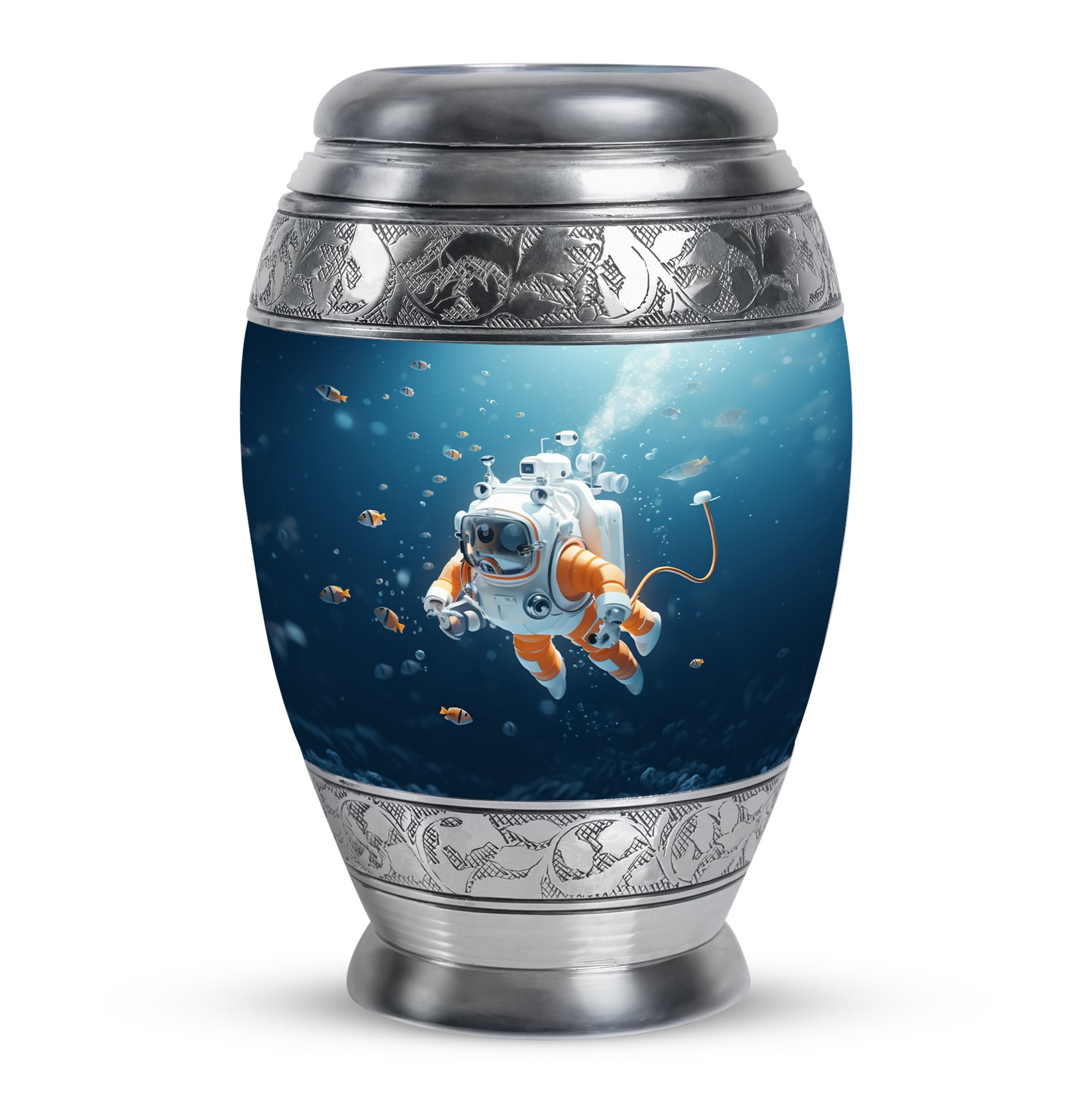 Oceanic Blue Cremation Urns For Ashes Mini - Urns For Cremation Ashes ...