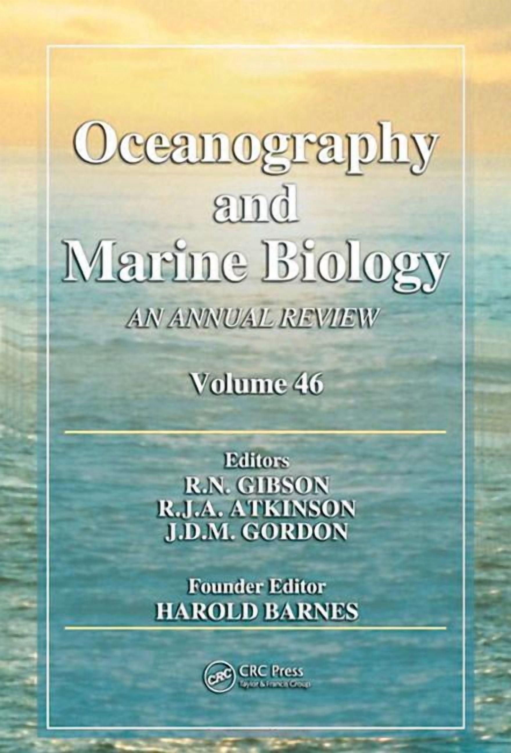 Oceanography and Marine Biology - An Ann Oceanography and Marine ...