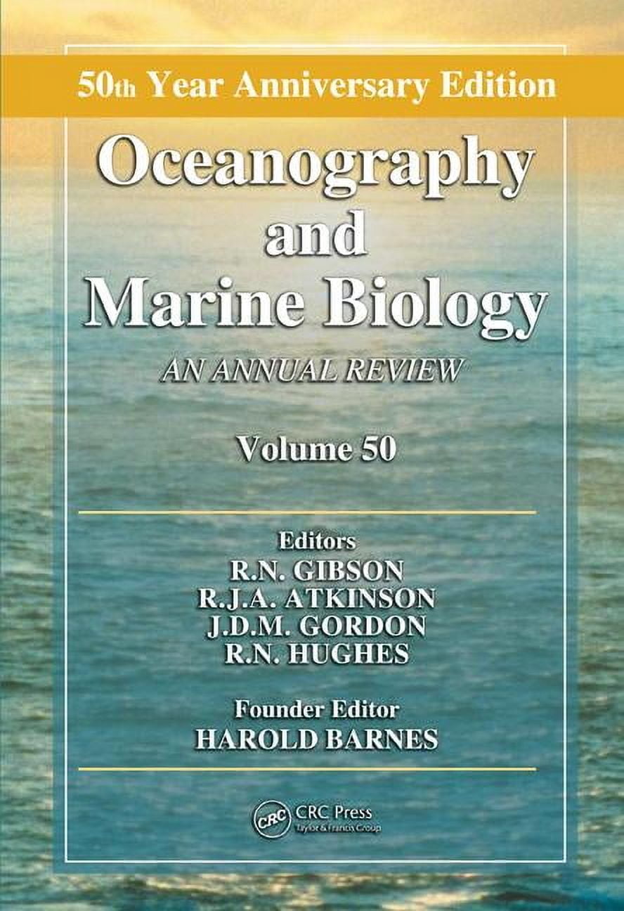Oceanography and Marine Biology - An Ann Oceanography and Marine Biology: An Annual Review ...