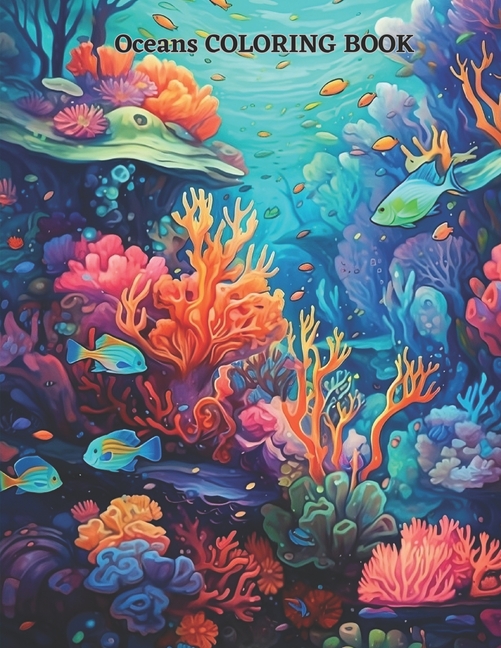 Oceans COLORING BOOK: 20 great coloring pages for kids and adults ...