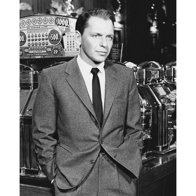 Oceans Eleven Sinatra Standing By One Arm Bandits 24x36 Classic ...