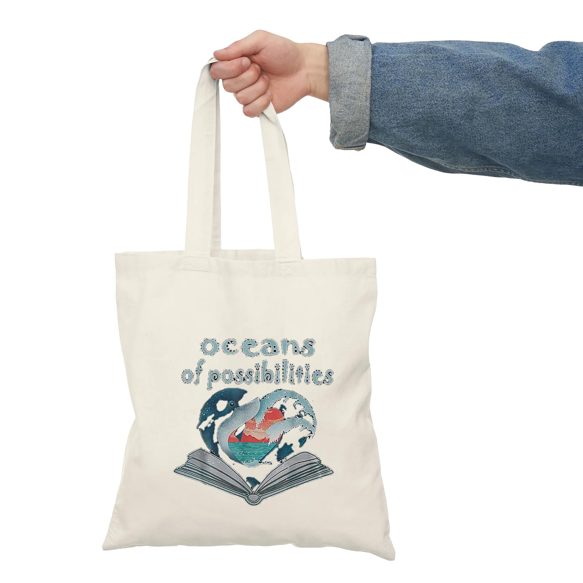 Oceans Of Possibilities Summer Reading 2022 Librarian Retro Books Tote ...