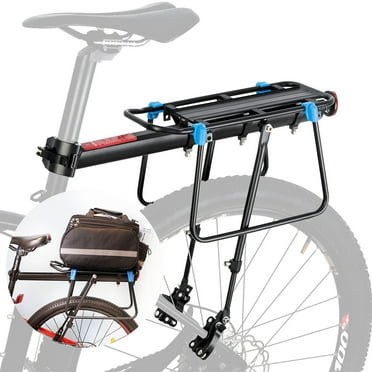 Bosisa 1X Rear Bike Rack Bike Cargo Rack Adjustable Bicycle Luggage ...