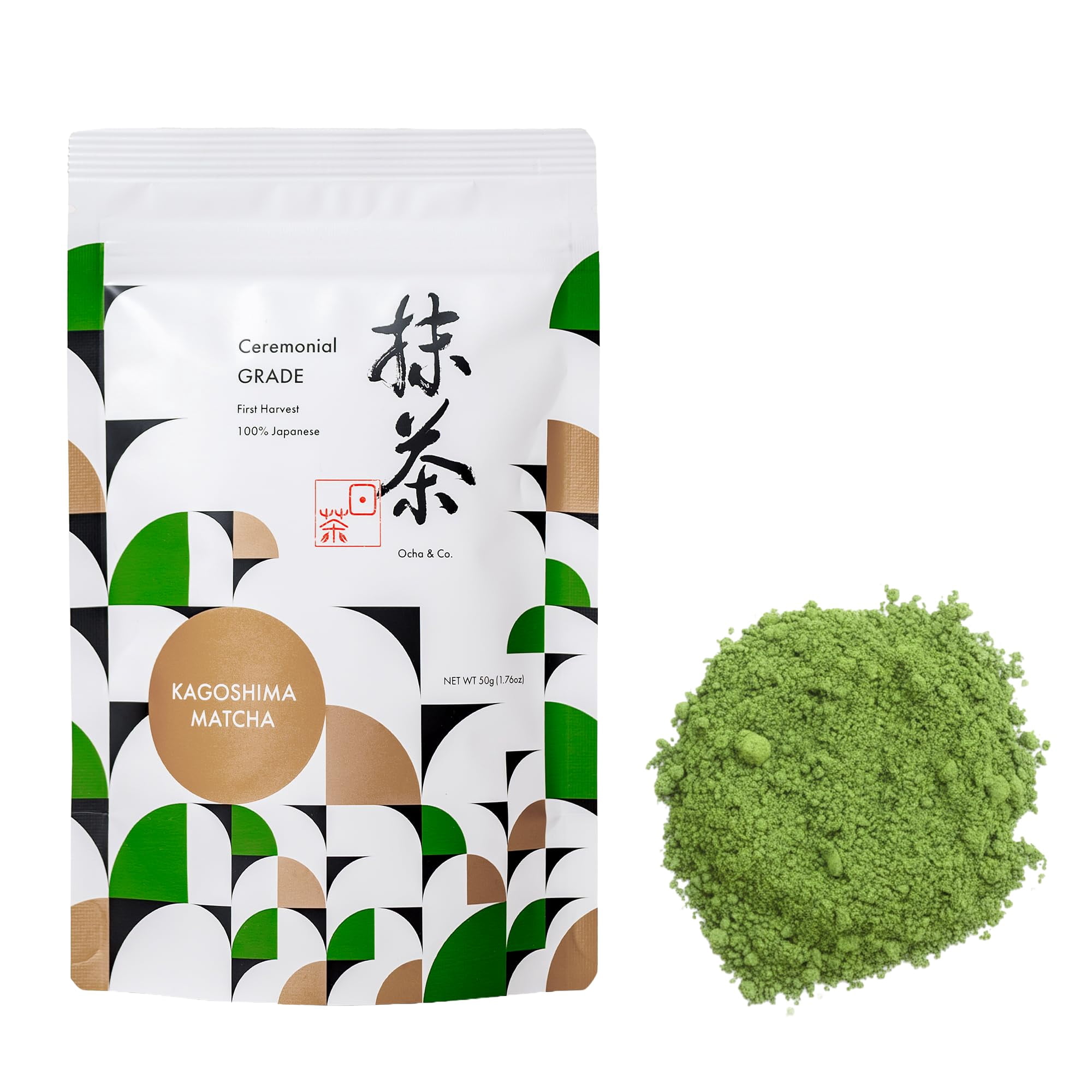 Ocha & Co. Kagoshima Matcha - Ceremonial Grade - Japanese First-Harvest ...