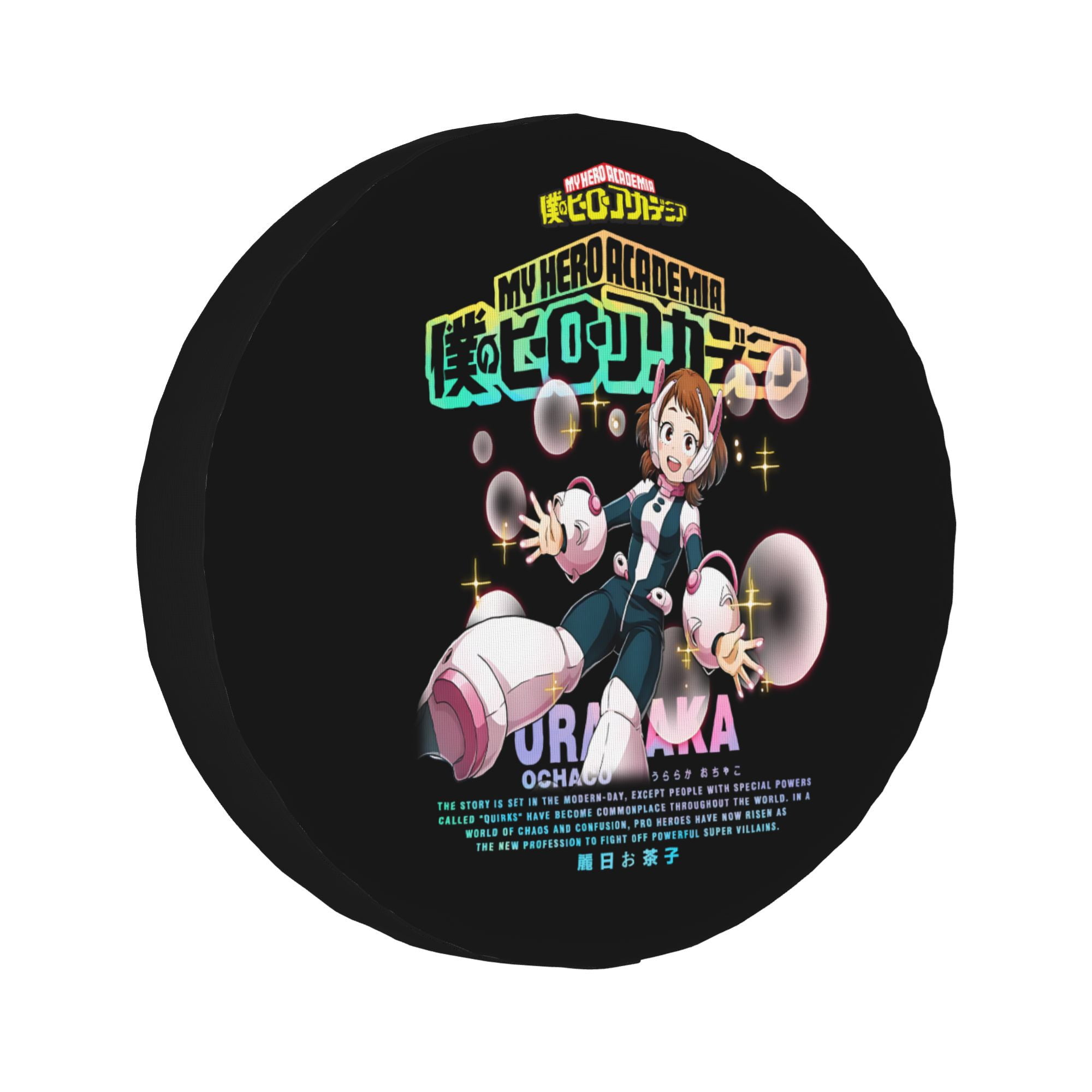 Ochaco Uraraka My Hero Academia Universal Spare Tire Cover,14,15,16,17 ...