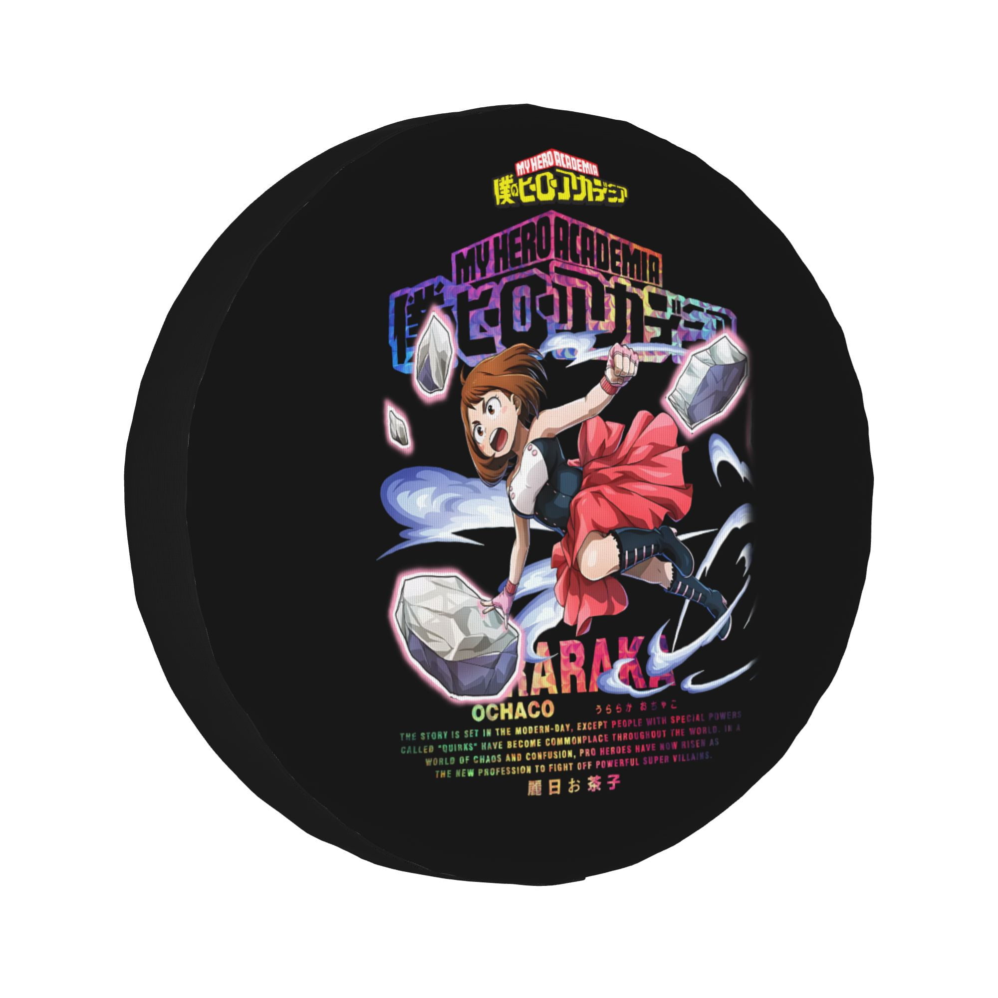 Ochaco Uraraka My Hero Academia Universal Spare Tire Cover,14,15,16,17 ...