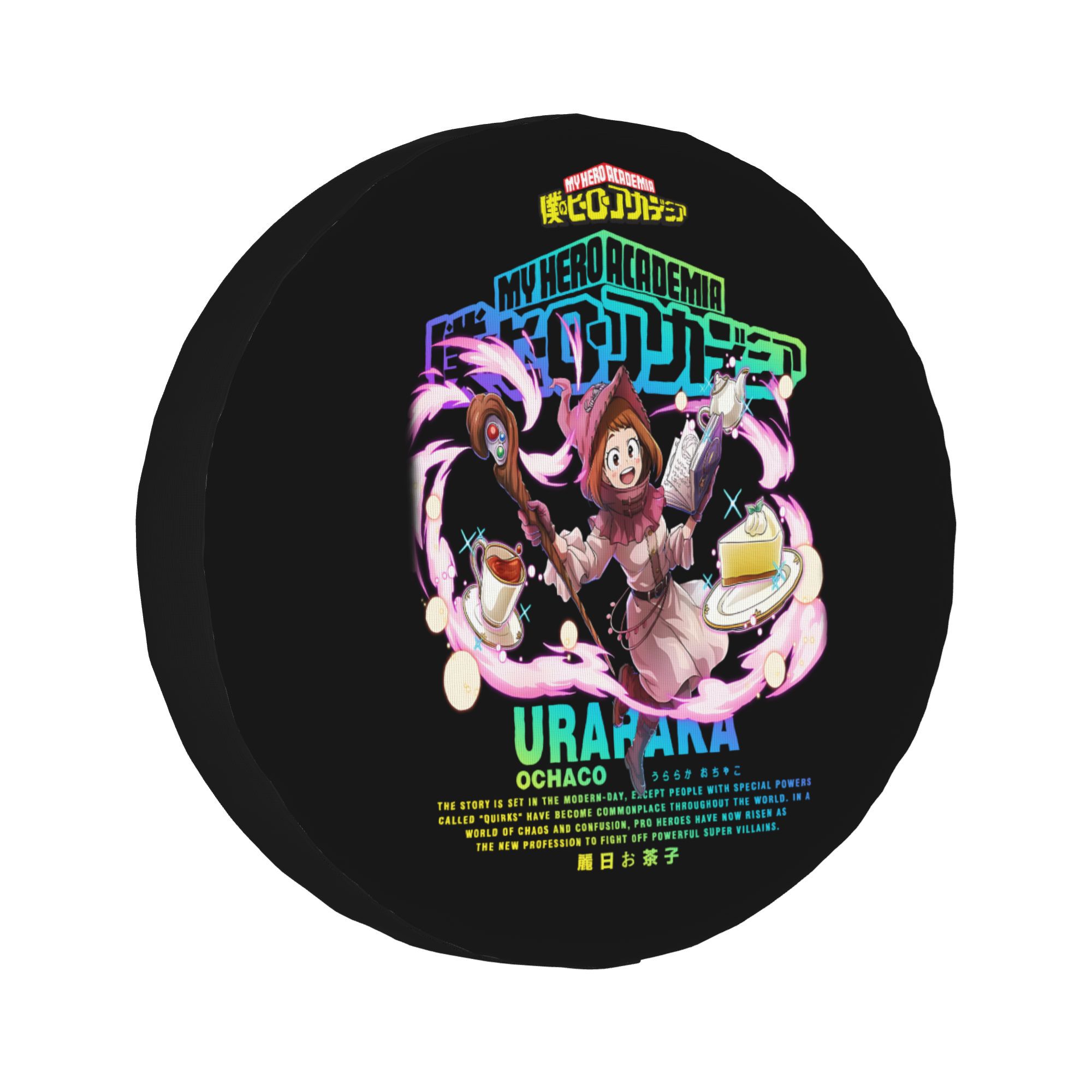 Ochaco Uraraka My Hero Academia Universal Spare Tire Cover,14,15,16,17 ...