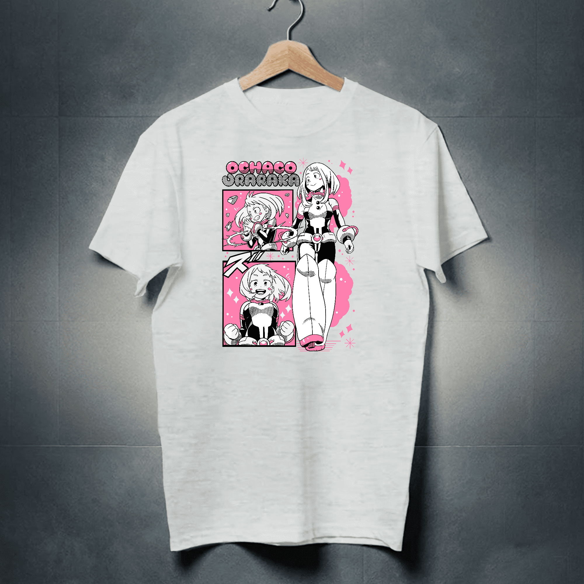 Ochaco Uraraka T-Shirt My Hero Academia Tshirt Endeavor Midoriya Shirt ...
