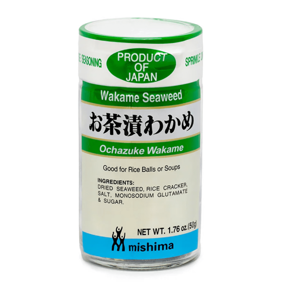 Mishima Foods Ochazuke Wakame (Seaweed & Rice Cracker Furikake Mix) - 1 ...