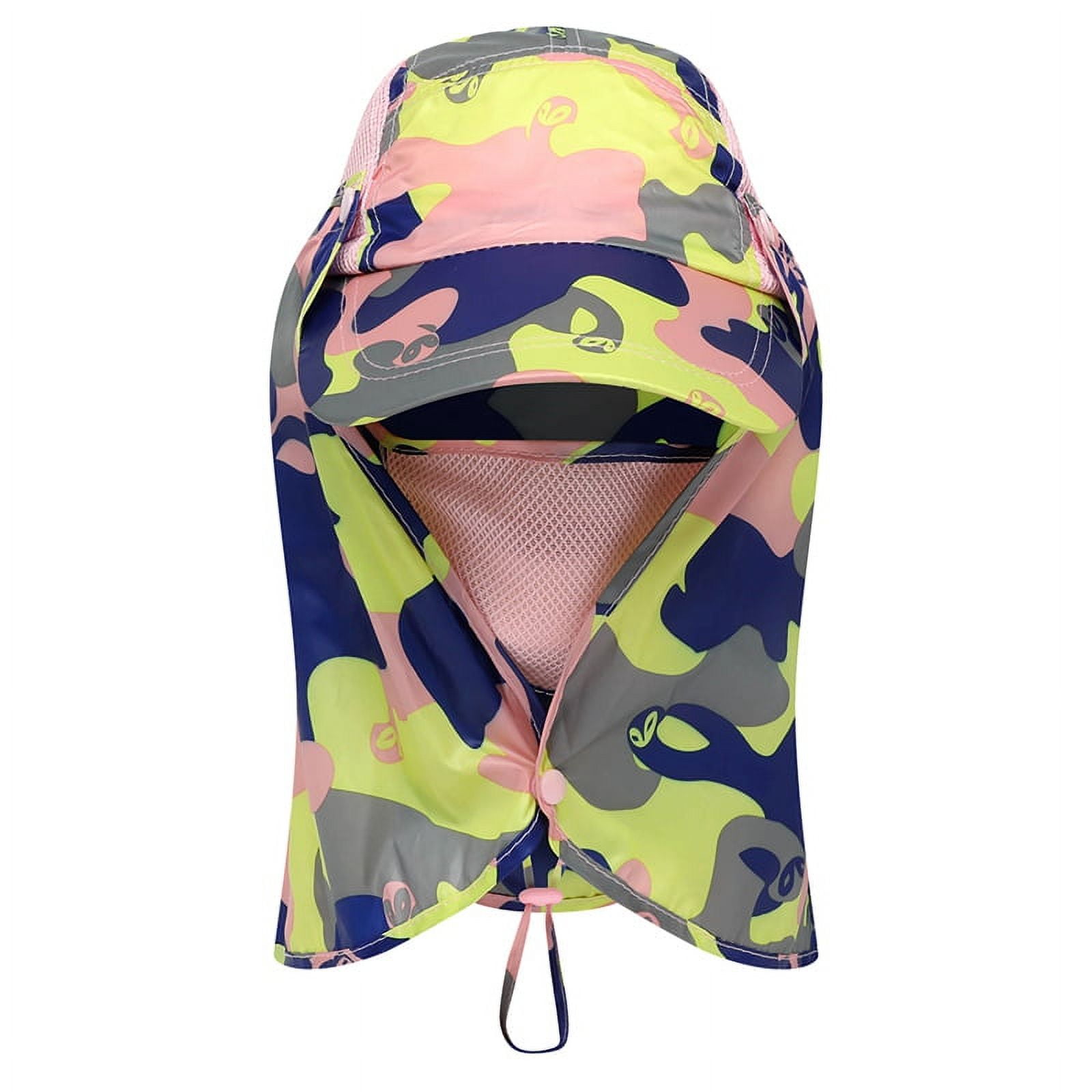 Ochine Sun Cap Fishing Hat with Face Neck Flap, UPF 50+ Protection ...