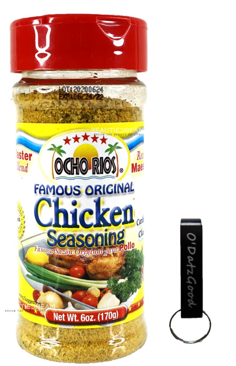 Ocho Rios Chicken Seasoning 6 oz (170g) Pack of 1 Packaged w/ ODatzGood ...