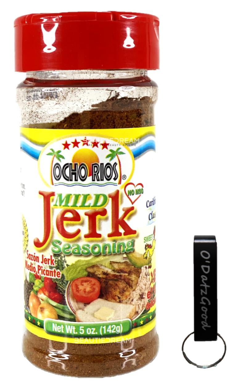 Ocho Rios Mild Jerk Seasoning 5 oz (142g) Pack of 1 Packaged w ...
