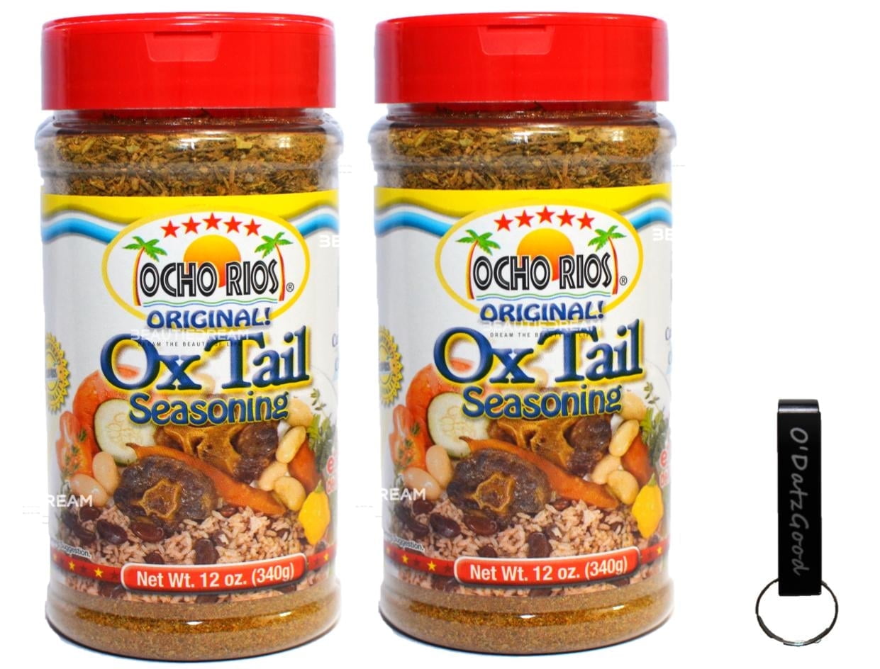 Ocho Rios Oxtail Seasoning 12 oz (340g) Pack of 2 Packaged w/ ODatzGood ...