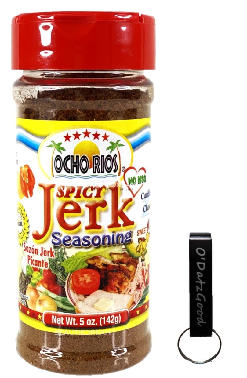 Ocho Rios Spicy Jerk Seasoning 5 oz (142g) Pack of 1 Packaged w ...