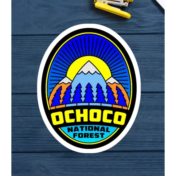 Ochoco National Forest Decal Sticker Oregon Park Sticker Phone Decal ...
