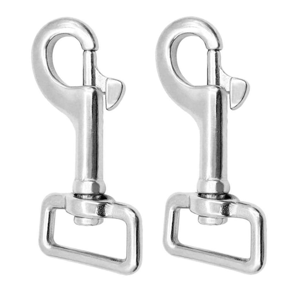 Ochoos 316 Stainless 66mm Square Eye Swivel Bolt Snap Hook Diving Clip ...