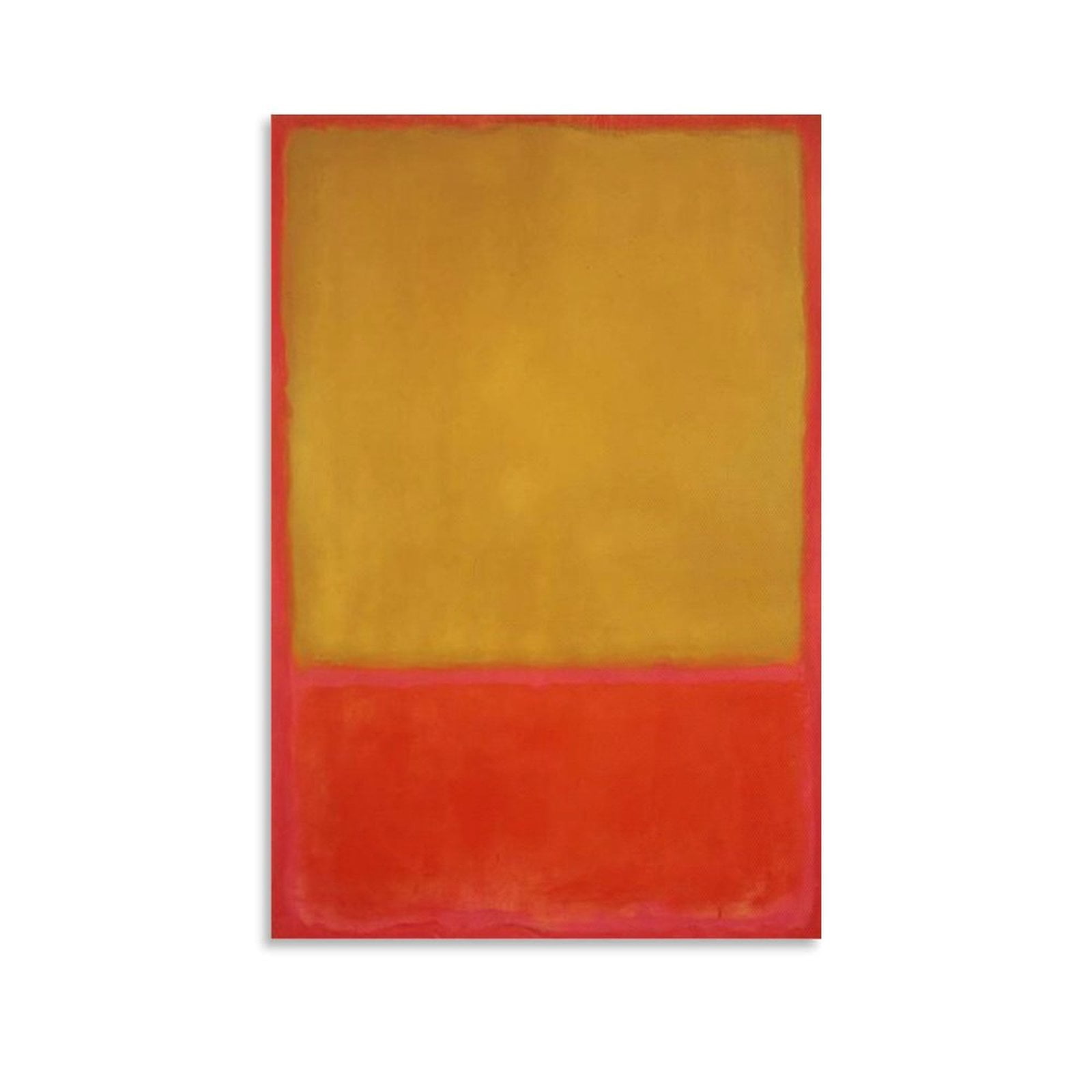 Ochre And Red on Red 1954 by Mark Rothko Poster Cool Artworks Painting ...