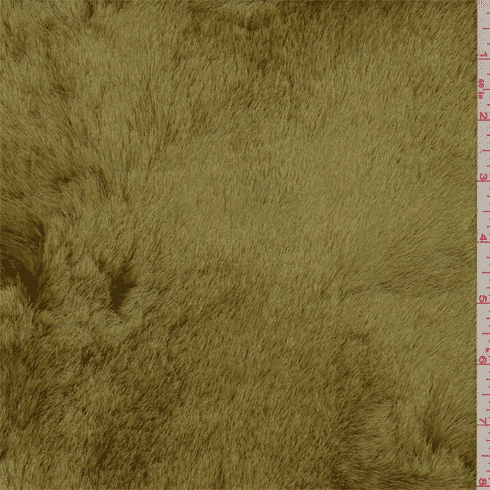 Ochre Gold Faux Fur, Fabric Sold By the Yard - Walmart.com