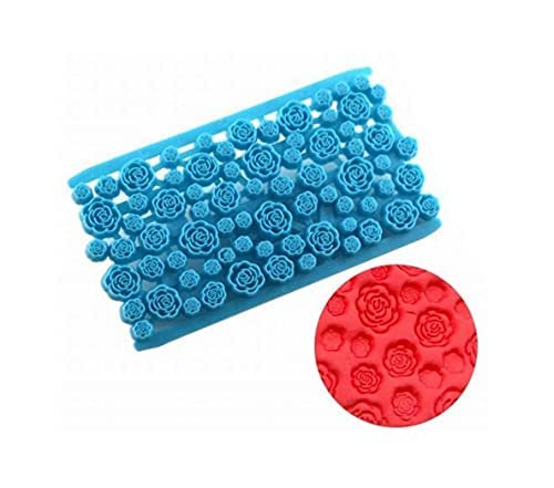Ochtend Plastic Rose Petal Quilt Mold Embosser Fondant Quilt Biscuit ...