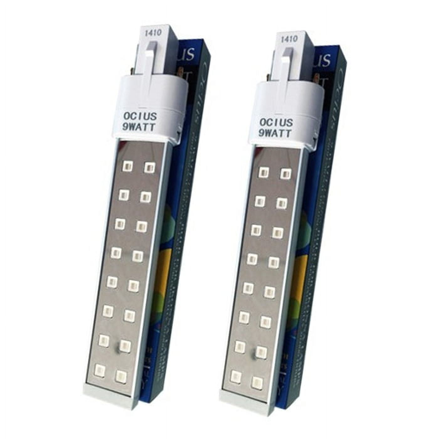 Ocius 9 Watt LED/UV Lamp Bulb (Pack Of 2) - Walmart.com