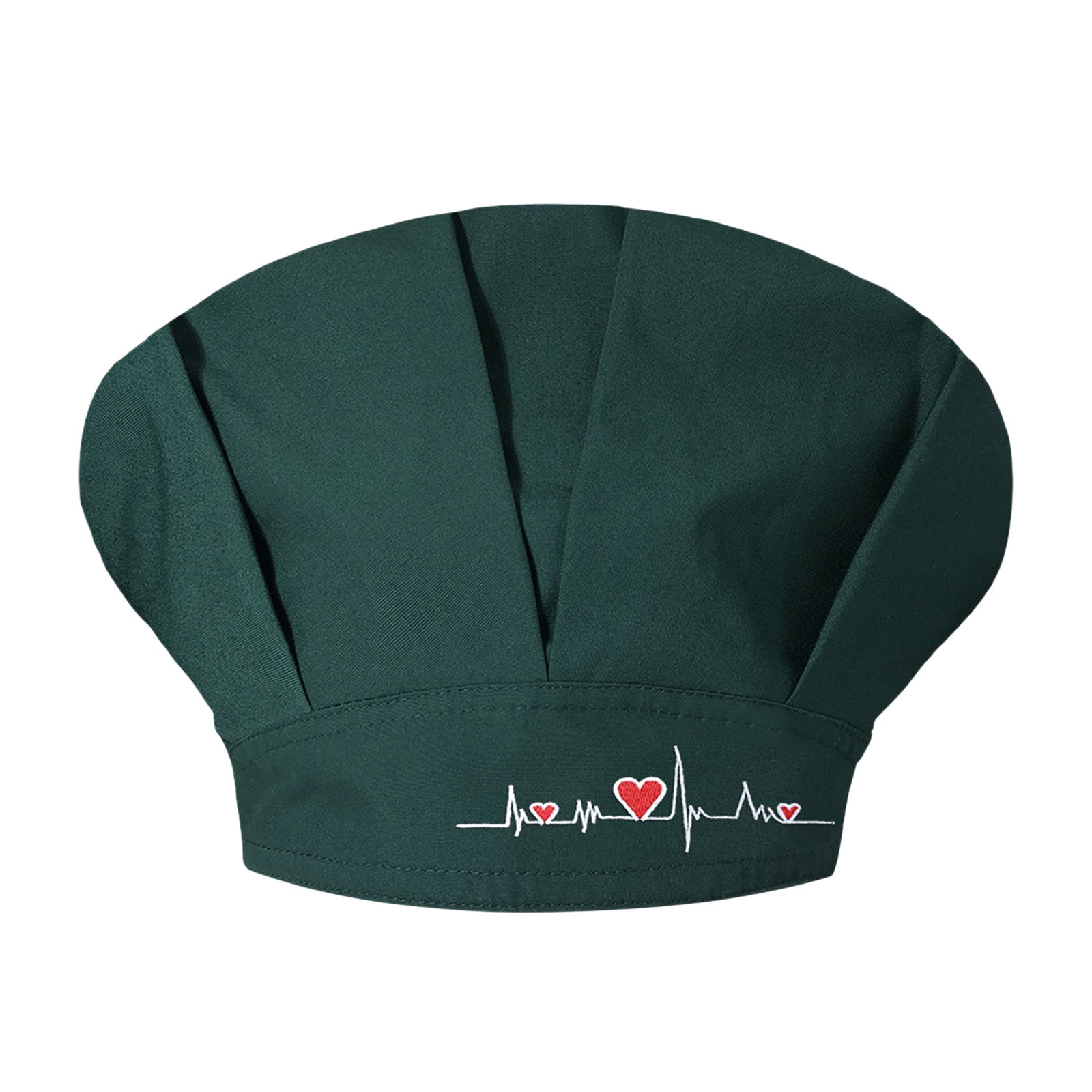 Ociviesr Unisex Solid Color Cap Kitchen Catering Oil Proof Chef Hat ...