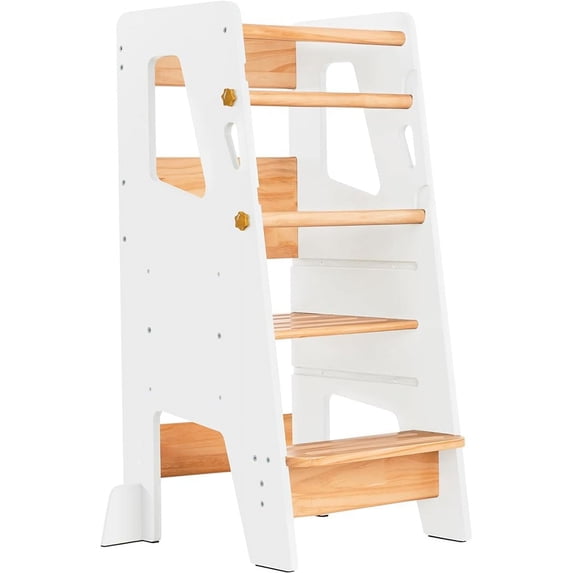 Ocodile Kids Learning Kitchen Helper - Adjustable Wooden Counter ...