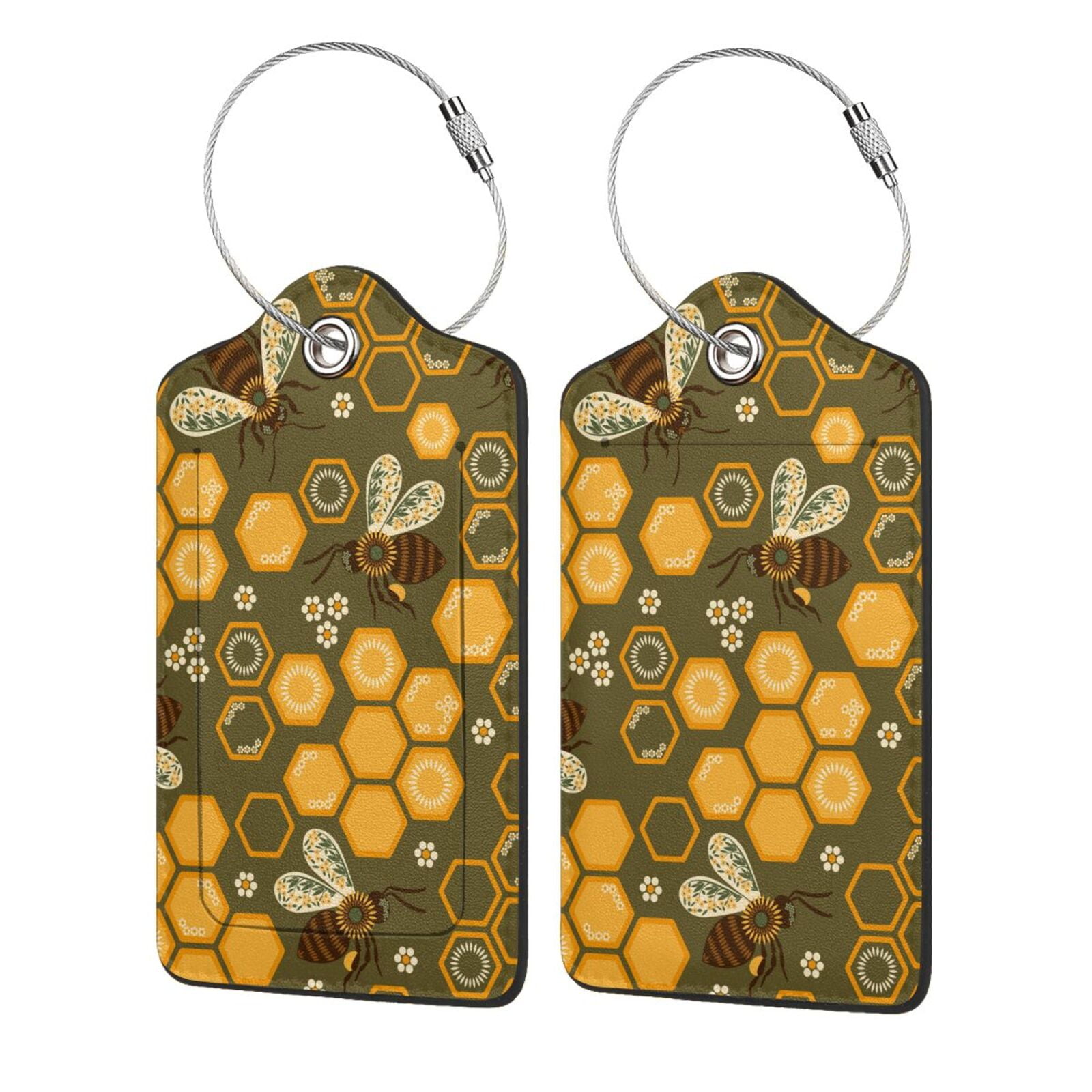 Ocsxa 1 Luggage Tag For Suitcases Leather Privacy Cover Id Label With ...