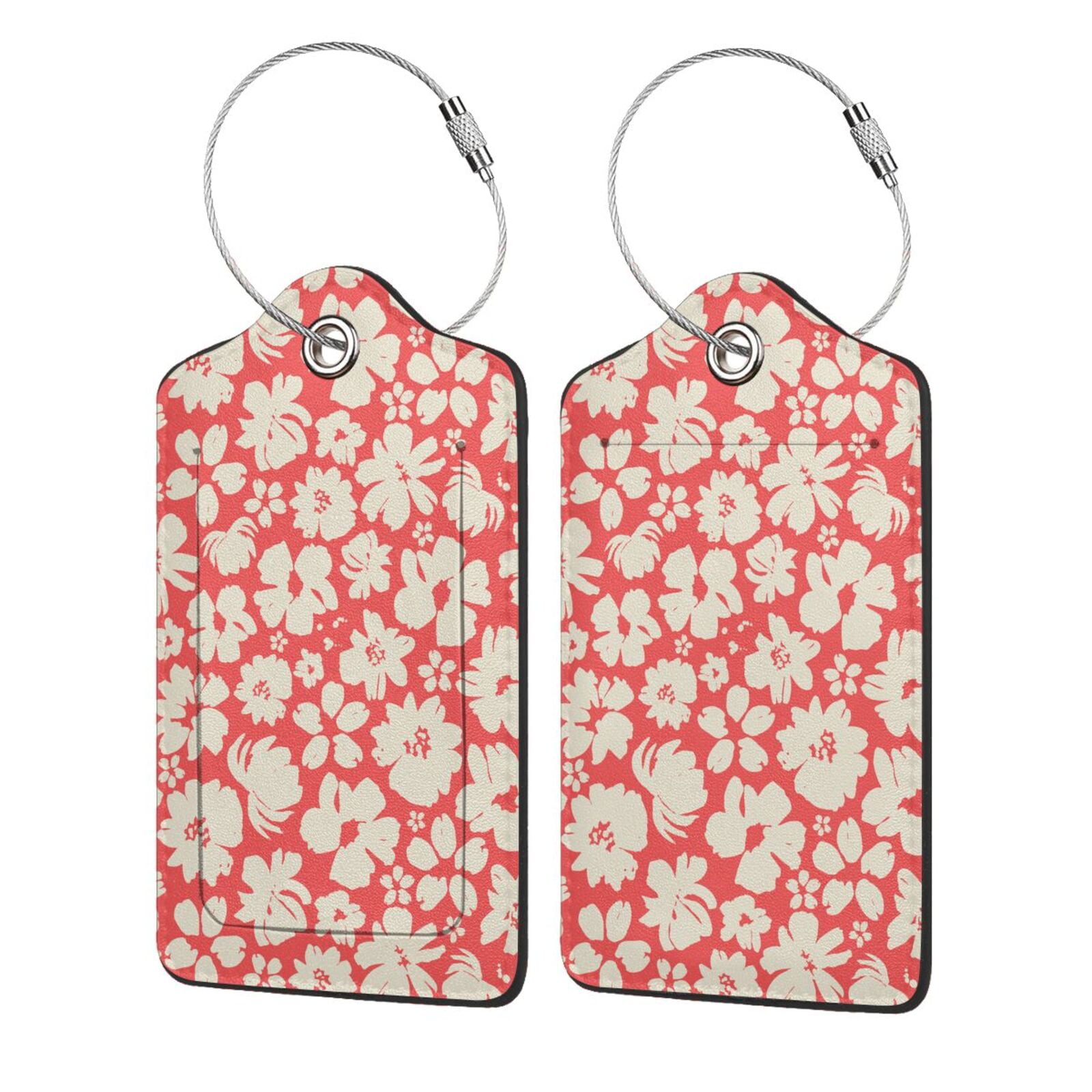 Ocsxa 1 Luggage Tag For Suitcases Leather Privacy Cover Id Label With ...