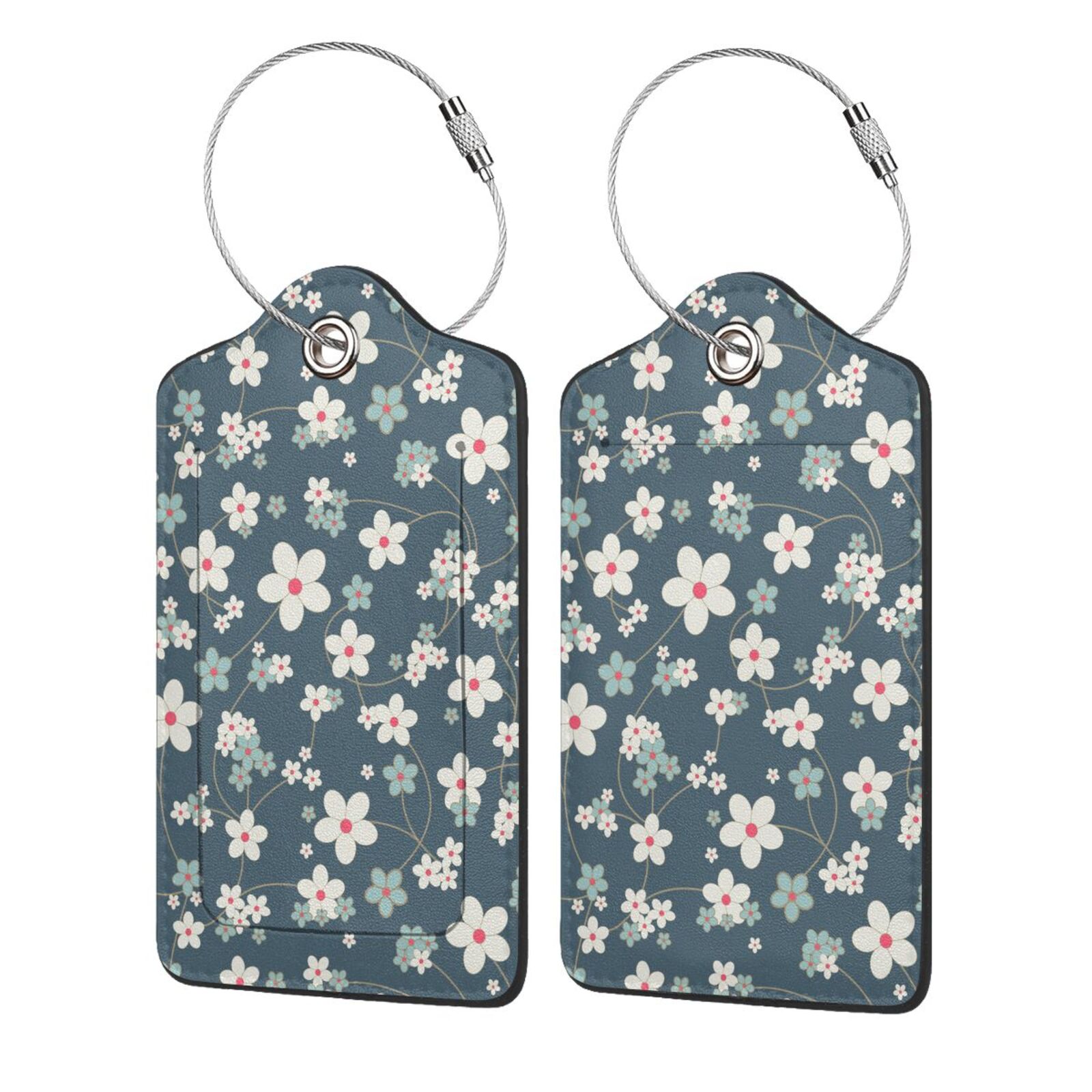 Ocsxa 1 Luggage Tag For Suitcases Leather Privacy Cover Id Label With ...