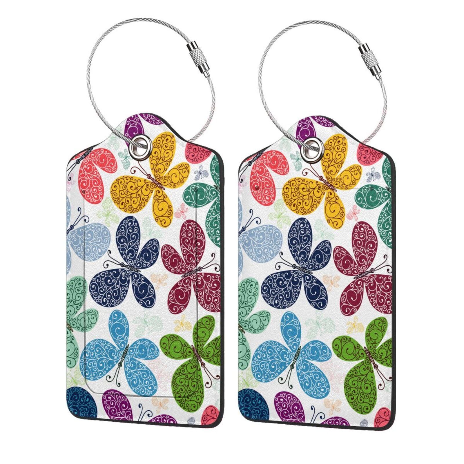 Ocsxa 1 Luggage Tag For Suitcases Leather Privacy Cover Id Label With ...