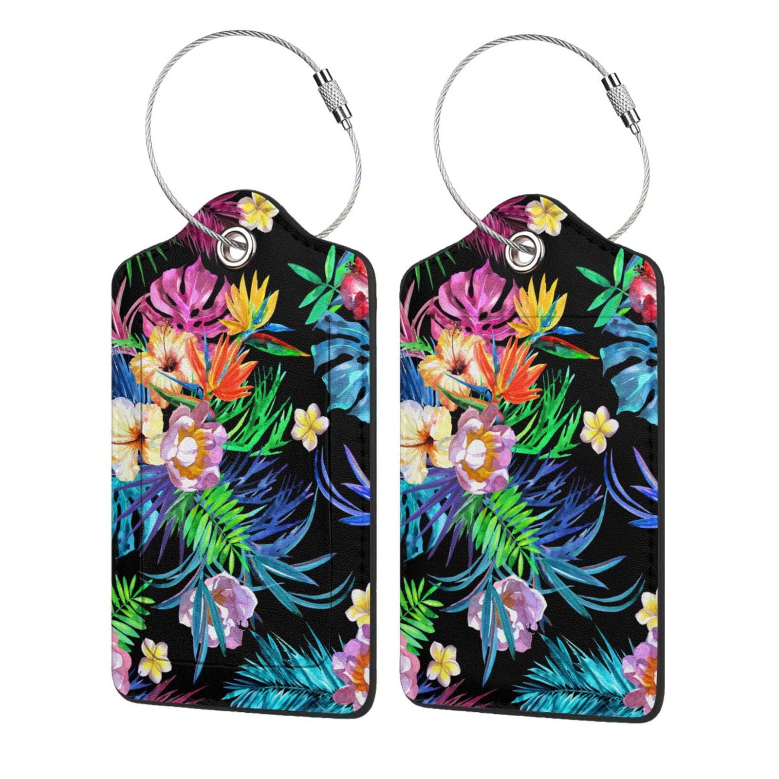 Ocsxa 1 Luggage Tag For Suitcases Leather Privacy Cover Id Label With ...