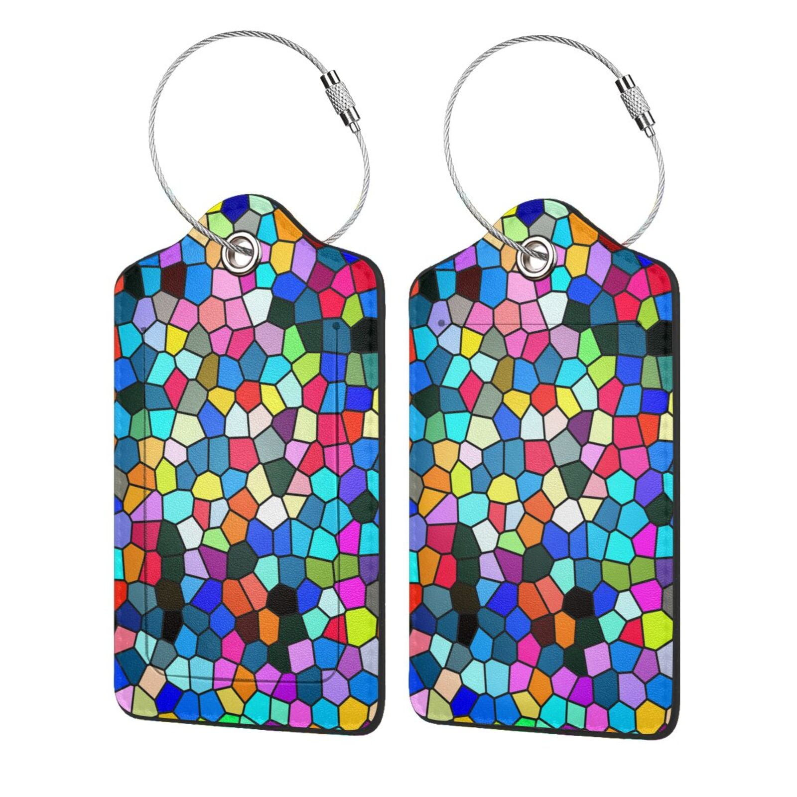 Ocsxa 1 Luggage Tag For Suitcases Leather Privacy Cover Id Label With ...