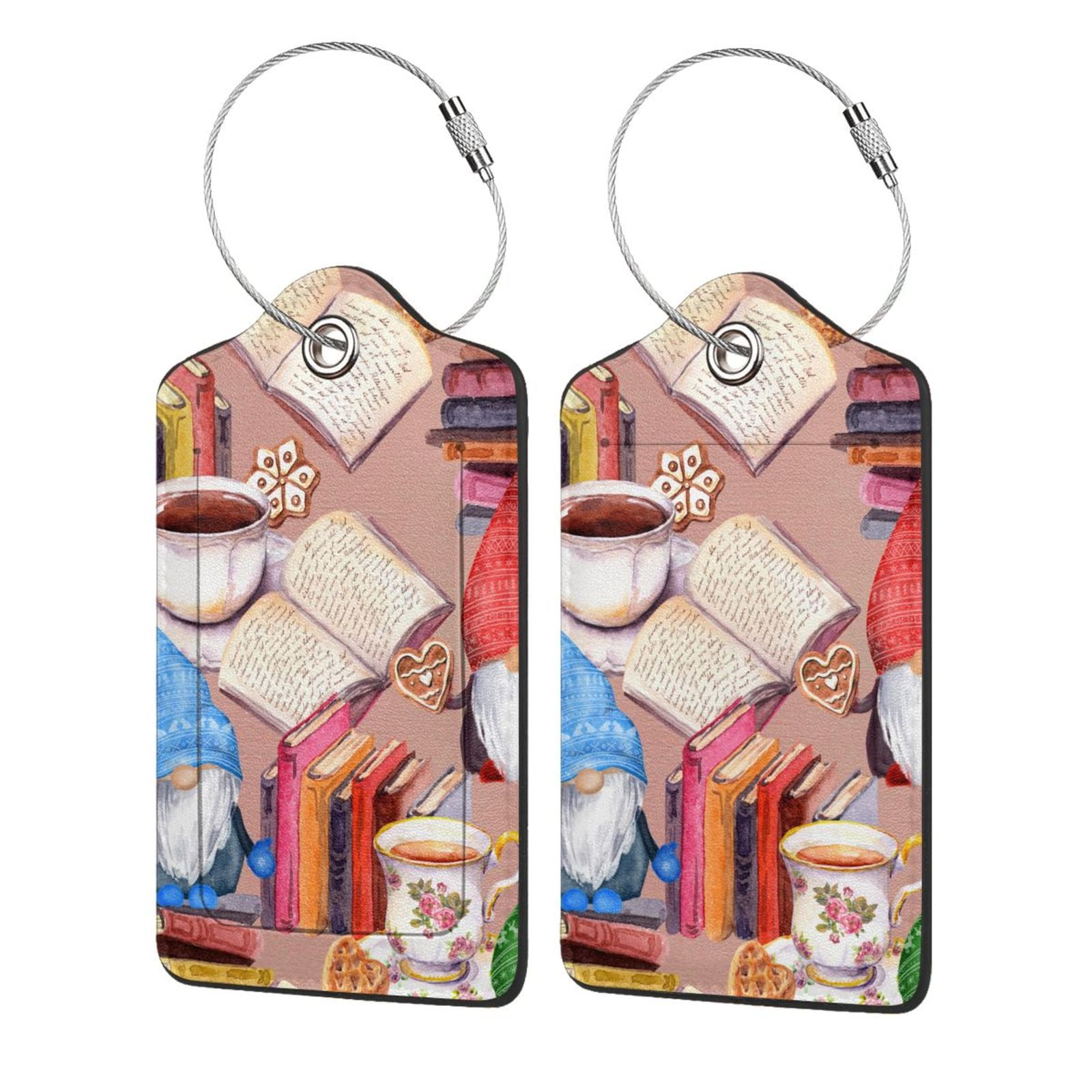 Ocsxa 1 Luggage Tag For Suitcases Leather Privacy Cover Id Label With ...