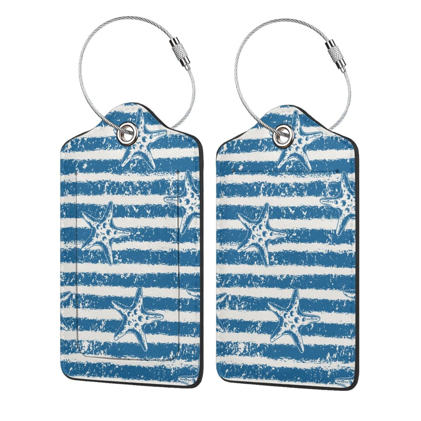 Ocsxa 1 Luggage Tag For Suitcases Leather Privacy Cover Id Label With ...