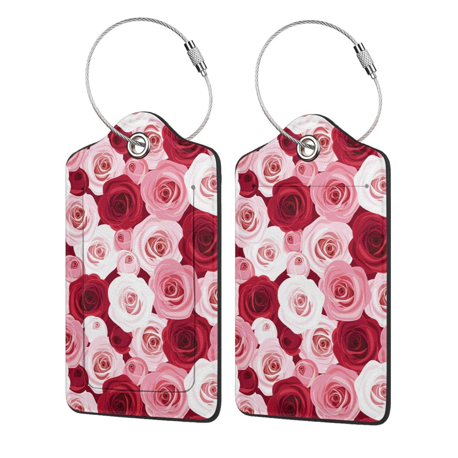 Ocsxa 1 Luggage Tag For Suitcases Leather Privacy Cover Id Label With ...