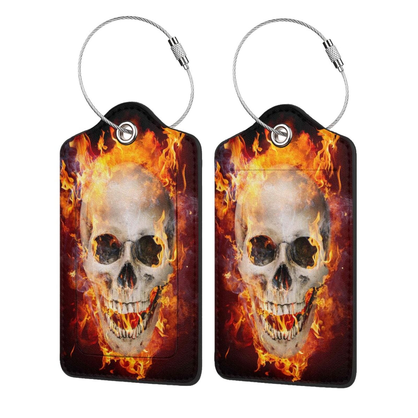 Ocsxa 1 Luggage Tag For Suitcases Leather Privacy Cover Id Label With ...