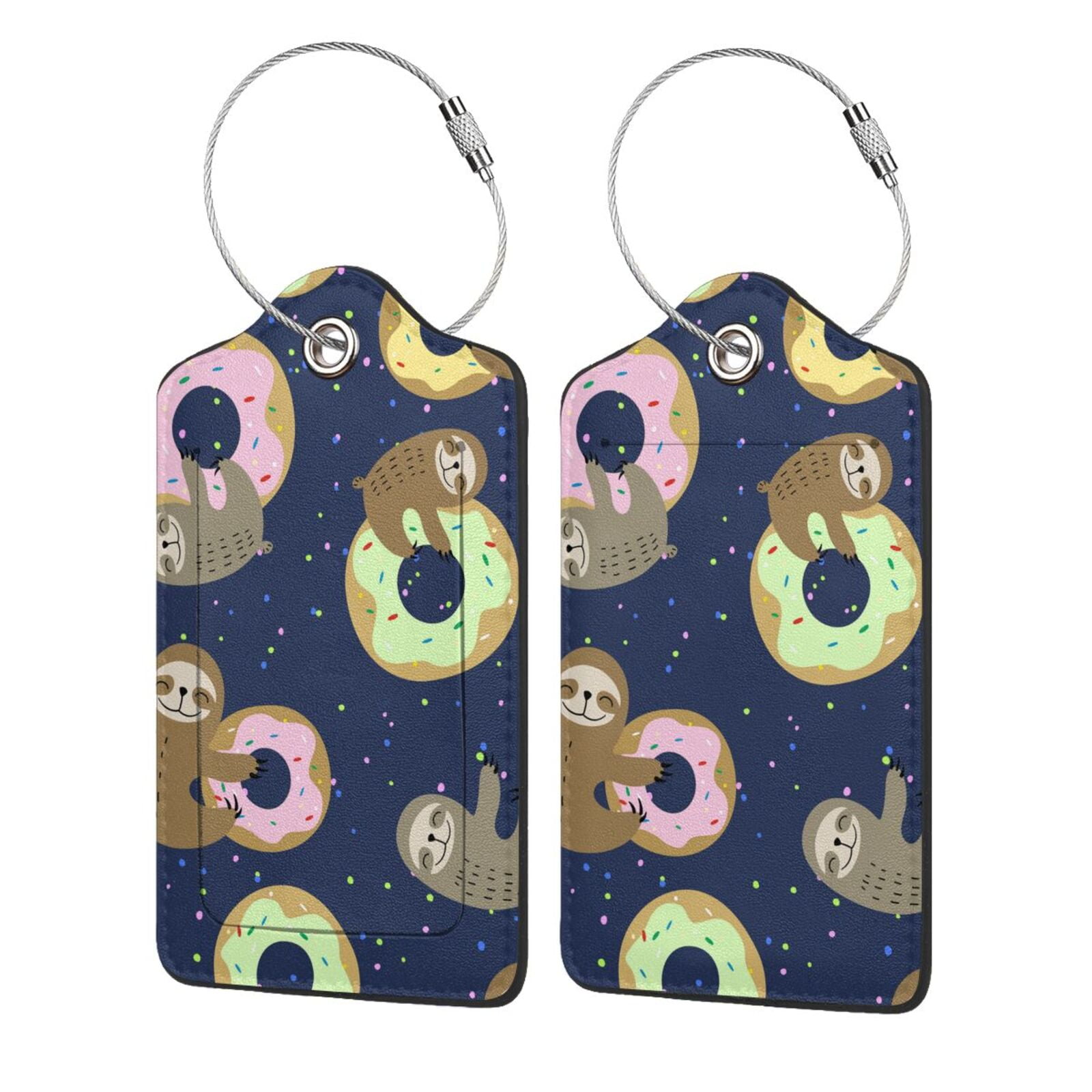 Ocsxa 1 Luggage Tag For Suitcases Leather Privacy Cover Id Label With ...