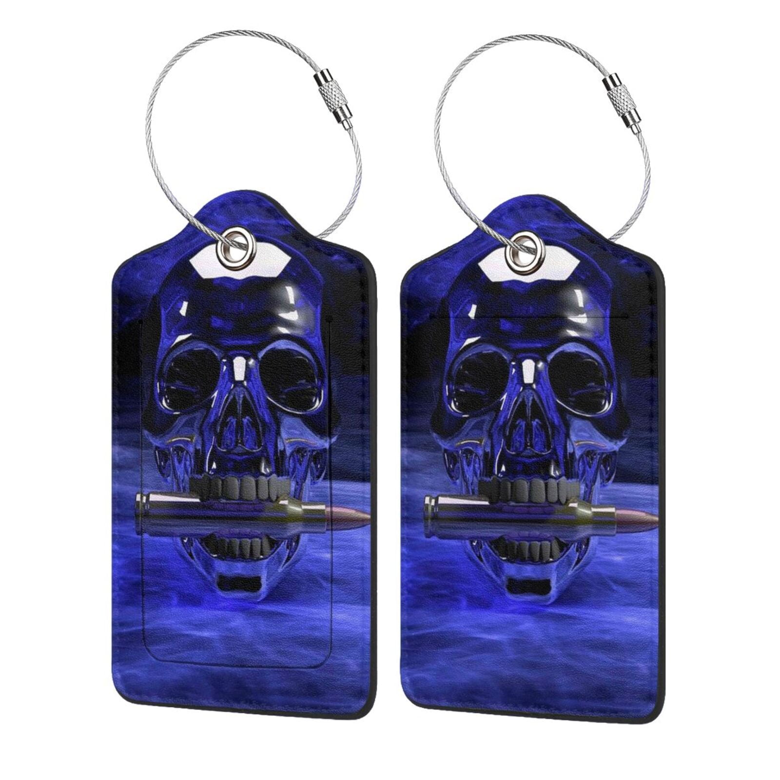 Ocsxa 1 Luggage Tag For Suitcases Leather Privacy Cover Id Label With ...