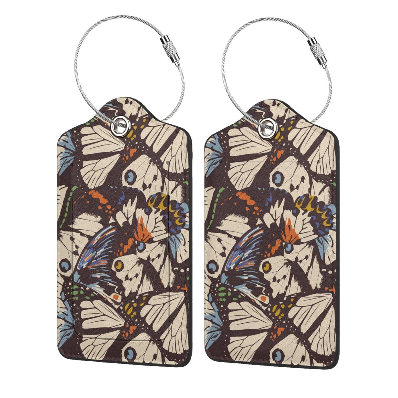 Ocsxa 1 Luggage Tag For Suitcases Leather Privacy Cover Id Label With ...